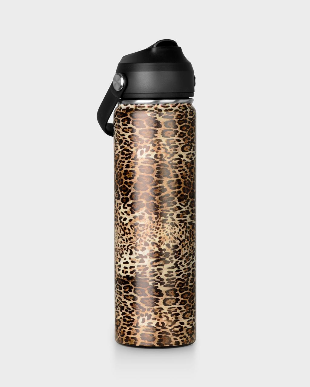 Luna Leopard Water Bottle 650ml – Maya Freya